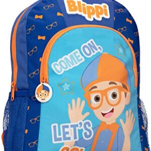 Blippi Kids Backpack Blue