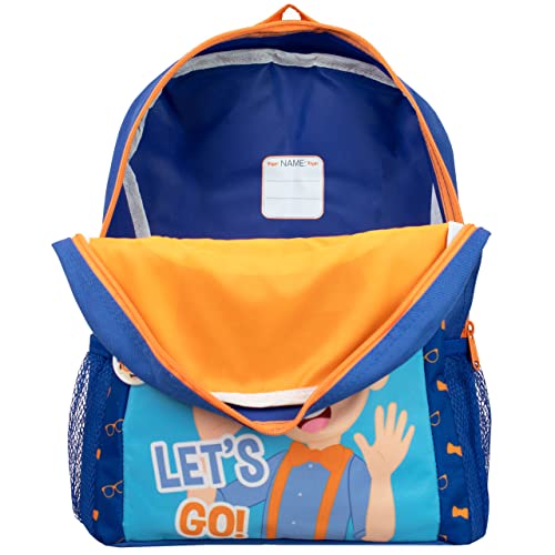 Blippi Kids Backpack Blue