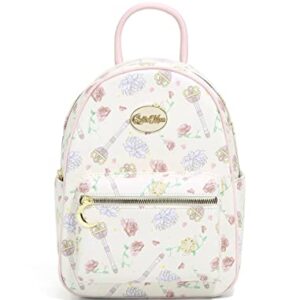 Pretty Guardian Sailor Moon Items & Flowers Mini Backpack