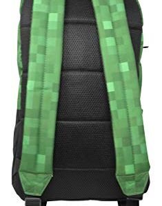 Minecraft Creeper Allover Print Backpack Bookbag