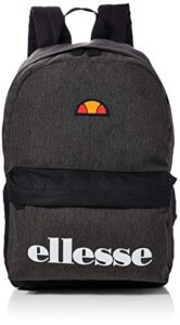 ellesse regent backpack black/charcoal marl schoolbag saay0540 ellesse bags