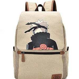 Aoibox Anime School Backpack - Anime Canvas Shoulder Bags, Japanese Anime School Bookbag, Classic Backpack Bookbag