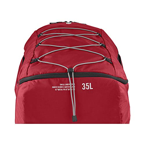 Victorinox Altmont Active Lightweight 2-in-1 Duffel Backpack with Detachable Straps, Red, 20.1-inch