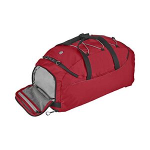 Victorinox Altmont Active Lightweight 2-in-1 Duffel Backpack with Detachable Straps, Red, 20.1-inch