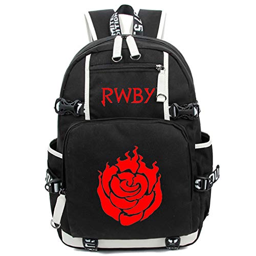 Siawasey Anime RWBY Ruby Rose Cosplay Backpack Shoulder Bag School Bag