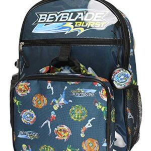 Beyblade Burst Spinner Tops Backpack Lunch Bag Water Bottle Ice Pack 5 PC Mega Set