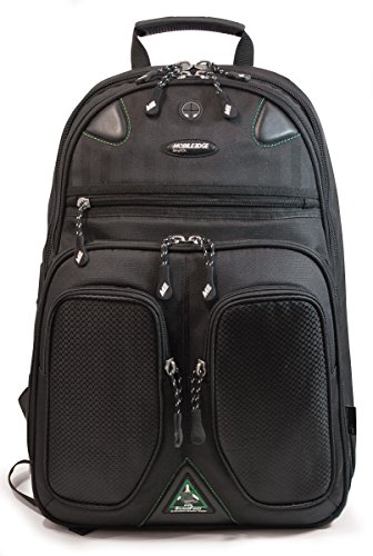 Mobile Edge ScanFast Checkpoint and Eco Friendly Laptop Backpack 16 Inch PC, 17 Inch Mac for Men, Women, Business Travel, Student, Black MESFBP2.0