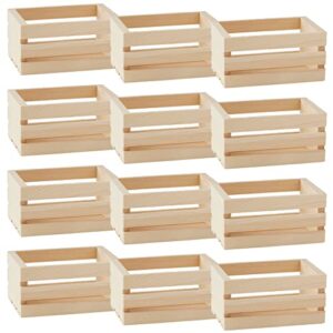 michaels bulk 12 pack: 5”; wooden crate by artminds®