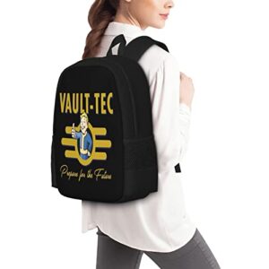 FALLOUTSTORE Large Backpack Personalized Laptop Ipad Tablet Travel Black One Size