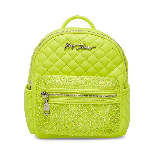 Betsey Johnson Rhinestone Mini Backpack, Citron