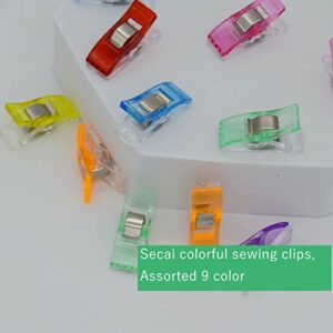 Secai Sewing Clips for Crafting and Quilting,Pack of 30PCS Clips for Sewing Supplies