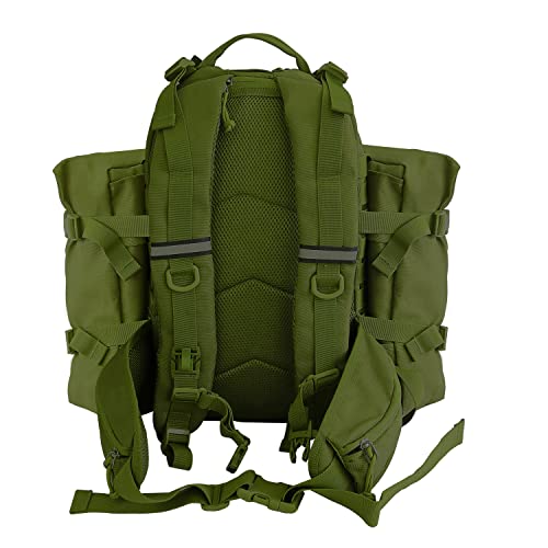 hcctag Military Tactical Backpack for Men Small Bug Out Survival Bag Hiking Traveling Hunting Outdoor Camping