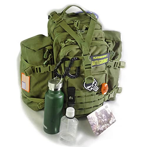 hcctag Military Tactical Backpack for Men Small Bug Out Survival Bag Hiking Traveling Hunting Outdoor Camping