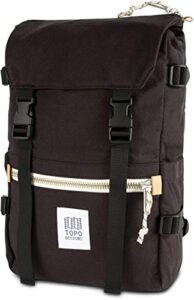 topo designs rover pack – black canvas