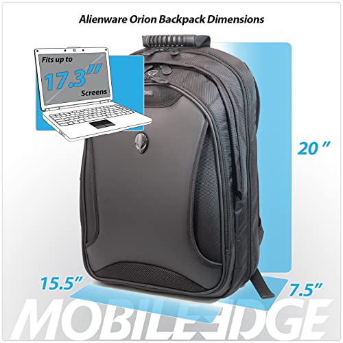 Mobile Edge Alienware Orion M17x ScanFast TSA Checkpoint Friendly 17.3-Inch Gaming Laptop Backpack (ME-AWBP2.0), Black