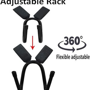 Backpack Shoulder Strap Hooks Backpack Hanger with Strap Mount Backpack Attachment Carrier Skateboard Carry for Longboard Skateboard Backpack Bag Carrier - No Backpack