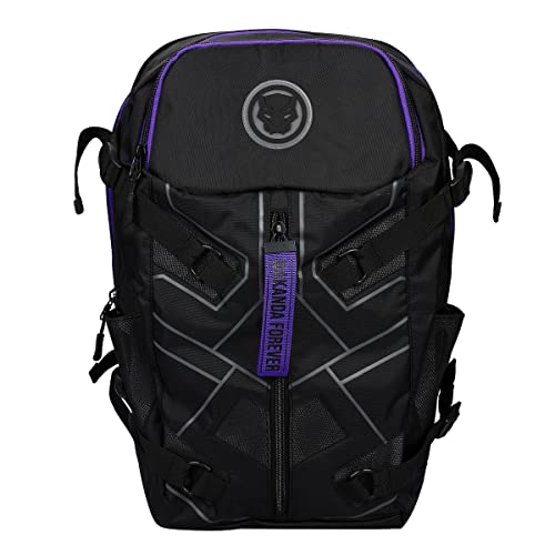 Marvel Black Panther Wakanda Compression Straps Tech Backpack