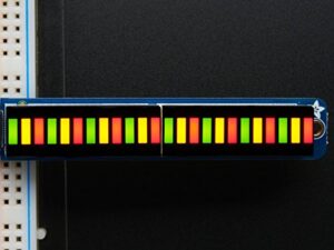 adafruit bi-color (red/green) 24-bar bargraph w/i2c backpack kit