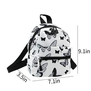 Women Casual Daypack Lightweight Mini Backpack Purse Fashion Print Ladies Travel Small Satchel for Girls