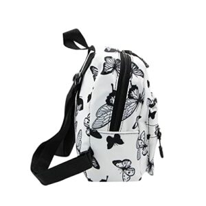 Women Casual Daypack Lightweight Mini Backpack Purse Fashion Print Ladies Travel Small Satchel for Girls