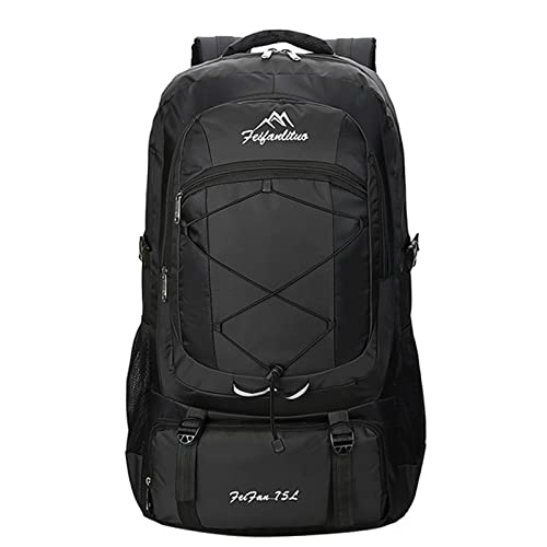 RaoRanDang Hiking Backpack Waterproof Lightweight Durable 75L Large Capacity Travel Backpack Suitable for Hiking, Mountaineering, Camping, Fishing...