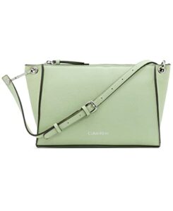 calvin klein reyna crossbody, cucumber