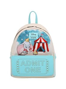 loungefly disney dumbo admit one mini backpack