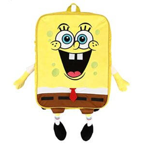 spongebob squarepants spongebob youth plush character backpack