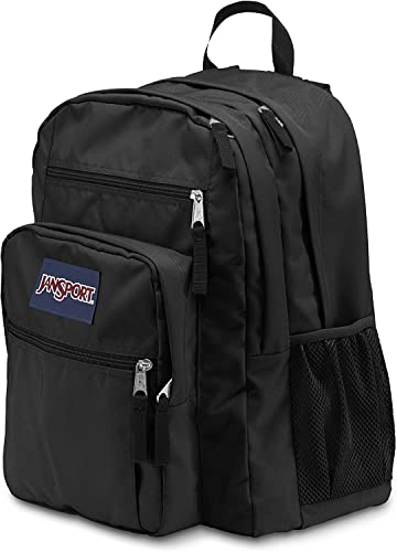 JanSport Big Student Backpack - 15-inch Laptop School Pack (Black.)