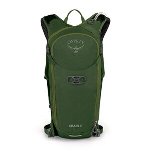 Osprey Siskin 8 Men's Bike Hydration Backpack with Hydraulics Reservoir, Dustmoss Green