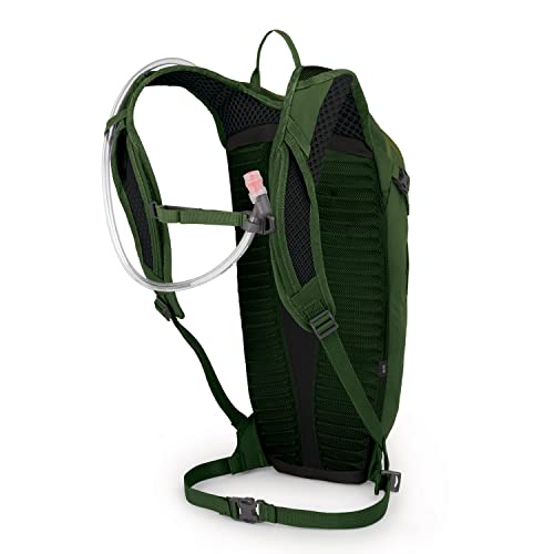 Osprey Siskin 8 Men's Bike Hydration Backpack with Hydraulics Reservoir, Dustmoss Green