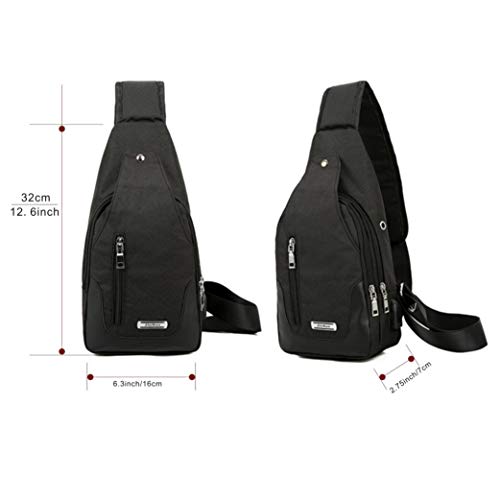 DOUN Casual Unisex Adults Sling Shoulder Backpack