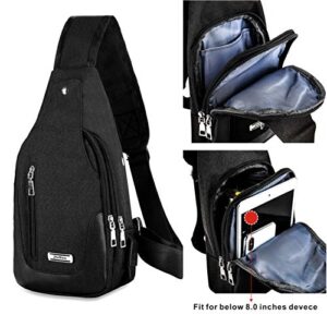 DOUN Casual Unisex Adults Sling Shoulder Backpack