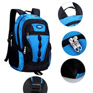 School Backpack Travel Bag for Men & Women Lightweight Water Resistant Durable Casual Schoolbag