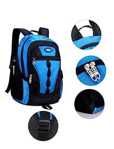 School Backpack Travel Bag for Men & Women Lightweight Water Resistant Durable Casual Schoolbag