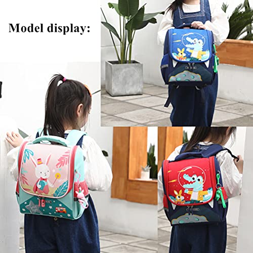 Rabbit/Dinosaur Prints Backpack Toddler Nursery Kids Preschool Boys Daily Bag for Baby Kids