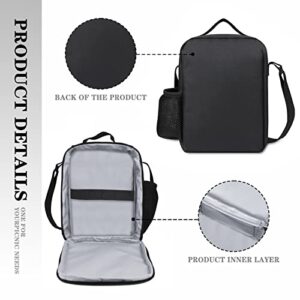 Quzveed Cartoon School Backpacks 3 Piece Students Bookbags Set Laptop Backpack with Shoulder Lunch Bag And Pencil Case