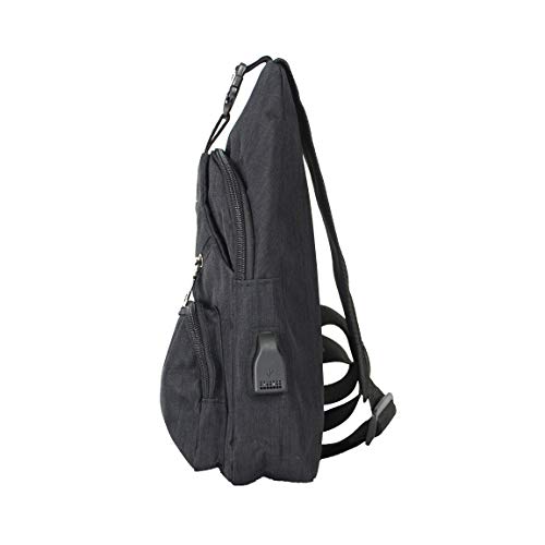 Nupouch Women's Anti-Theft Daypack, Black, Regular