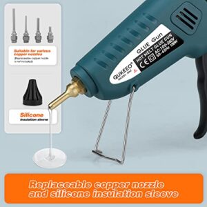 Hot Glue Gun, Hot Glue Gun Kit Includes 100 Watt Hot Glue Gun Full Size Supplied with 30 Hot Glue Sticks