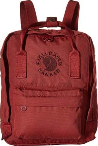 fjallraven re-kånken mini, ox red, 20 x 13 x 29 cm/7 litre