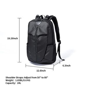 15 Inch Mens Backpacks, Laptop Backpack for Men, Oxford Spinning Waterproof Material, Built in Computer Mezzanine, and Inner Mesh Pocket