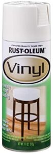 rust-oleum 1911830 vinyl spray, 11 oz, white