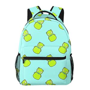 bobs kuchi kopi burgers laptop backpack student schoobag bookbag outdoor casual rucksack daypack