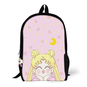 Unisex Backpack Anime Cartoon Bag Casual Backpack Travel Laptop Bag