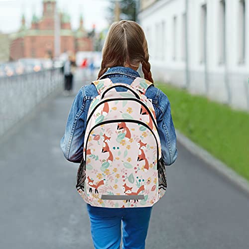 Granbey Fox Backpack Foxes Back Pack Fox Backpacks Girls Animal Bookbag Kids Foxs Bookbags