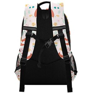 Granbey Fox Backpack Foxes Back Pack Fox Backpacks Girls Animal Bookbag Kids Foxs Bookbags