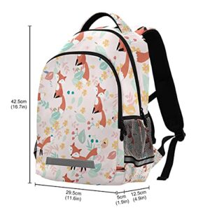 Granbey Fox Backpack Foxes Back Pack Fox Backpacks Girls Animal Bookbag Kids Foxs Bookbags