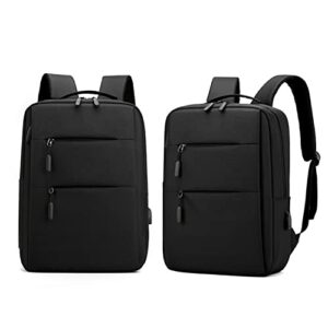 Laptop Backpack Business Slim Durable with USB Port Water Resistant Backpack for Women Men Fits 15.6 Inch School Computer Bag