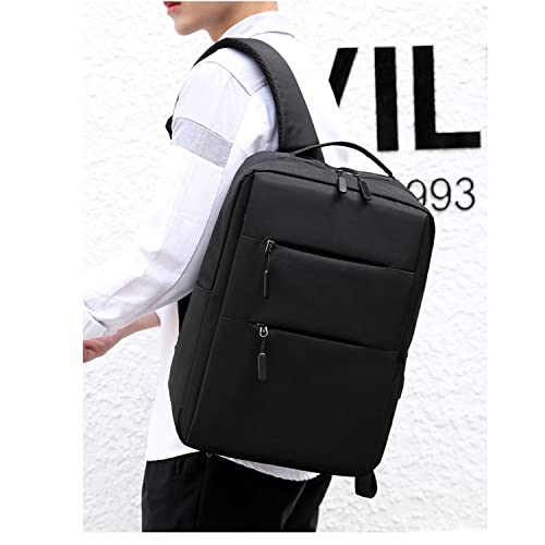 Laptop Backpack Business Slim Durable with USB Port Water Resistant Backpack for Women Men Fits 15.6 Inch School Computer Bag