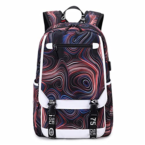 ZHANAO Laptop Backpacks for Student Boys Backpacks for Middle School Bookbag with USB Daypack Travel